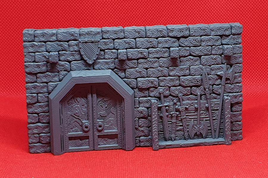 Weapon Shop and Blacksmith – Building Facades – Elemental Miniatures